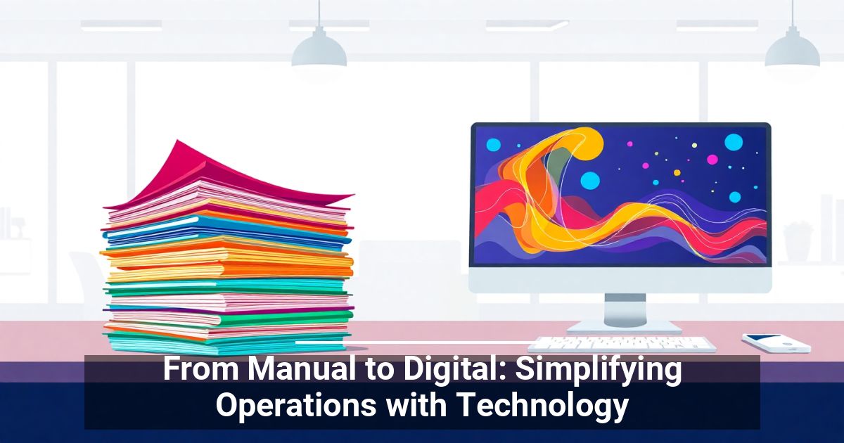 From Manual to Digital: Simplifying Operations with Technology | Ztek.LLC